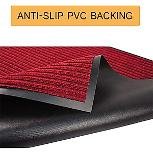 Commercial Grade Door Floor Mat 3' x 10'Heavy Duty Tough Entry Collection Slip Skid Entrance Mat with Rubber Backing and Easy to Clean Indoor Outdoor Rug