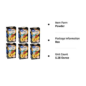Great Value Sugar Free, Low Calorie ENERGY Peach Mango Drink Mix (Pack of 6)