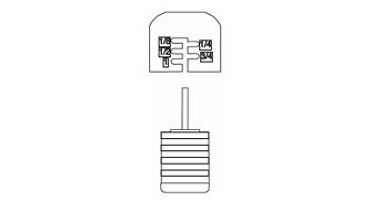 Hunter Sprinklers 440200 Mini-Clik Rain Sensor Cap and Spindle Assembly ...