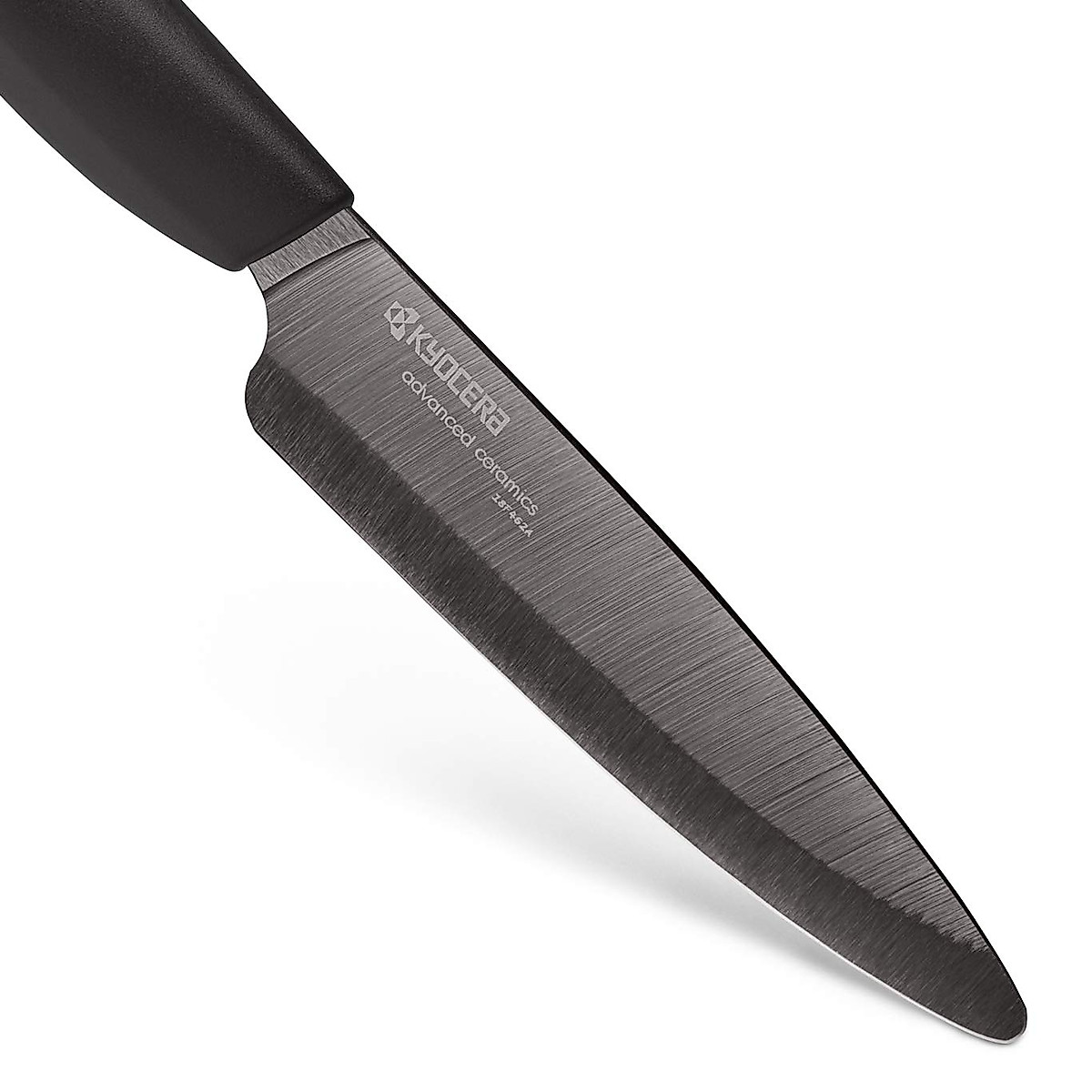 Kyocera’s Revolution 4-Piece Ceramic Knife Set: Chef Knife For Your Cooking Needs, Includes 6"Chef's Santoku, 5.5" Santoku, 4.5" Utility & 3" Paring Knives, Black