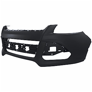 Primered Front Bumper Cover w/o Sensor Hole Replacement for 2013-2016 Escape