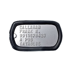 MYDOGTAG Personalized US Army Dog Tags - Regulation Replacement Military ID Tags for Veterans and Active Duty Soldiers