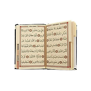 ihvan online Taffeta Fabric Muslim Prayer Rug & Velvet Covered Yaseen Surah Pocket-Size Book & Prayer Beads Set with Special Transparent Boxed, Perfect Islamic Ramadan Eid Gifts, Black