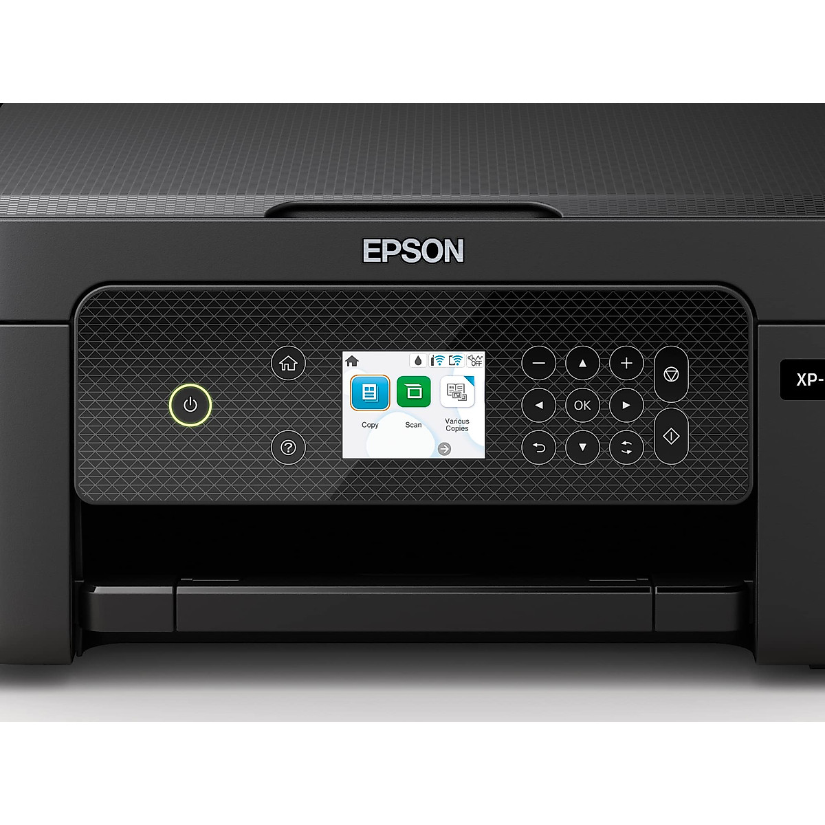 Epson Expression Home XP-4205 Wireless Color Inkjet All-in-One Printer, Black - Print Copy Scan - 2.4" Color Display, 10.0 ppm, 5760 x 1440 dpi, Auto 2-Sided Printing, Voice Activated