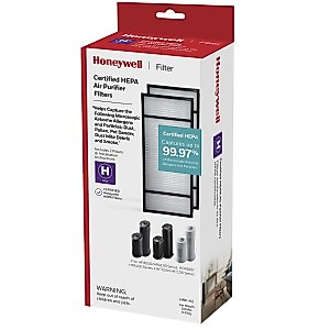 Honeywell HRF-H2 True HEPA Air Purifier Replacement Filter H, 2-Pack – Airborne Allergen Air Filter Targets Wildfire/Smoke, Pollen, Pet Dander, and Dust
