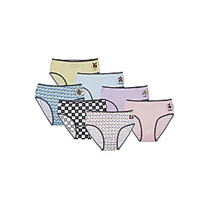 Intimo Girls' Little Five Nights at Freddy's Underwear 7 Pack, Multi, 6