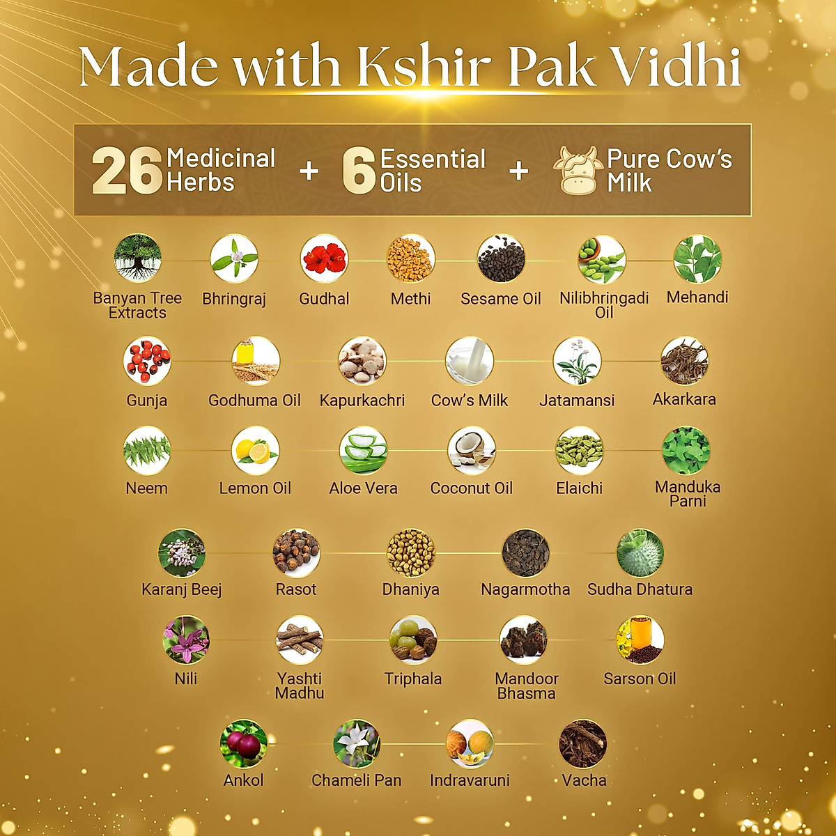 SESA Ayurvedic Regain 2 Step Hair Oil Growth Kit With 26 Herbs And 6 Essential Oils Promotes Hair Growth Reduces Hair Fall With Massager Natural Hair Oil For Women And Men, 100 Ml or 3.38 oz