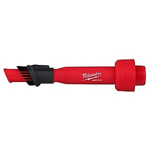 Milwaukee Air-Tip 10.5 in. L Shop Vac 2 in 1 Utility Wet/Dry Vac Brush 1 pc