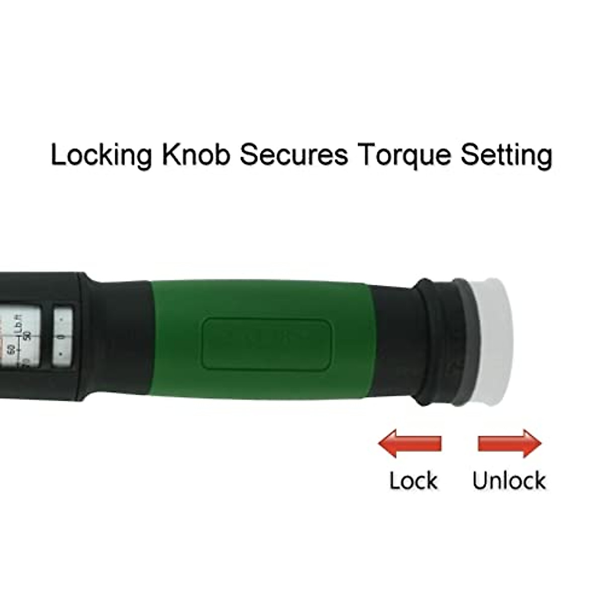 eTORK Click-Style Torque Wrench (3/8-Inch Drive) (Range: 50-250 Inch Pounds / 6-28 Newton Meters)