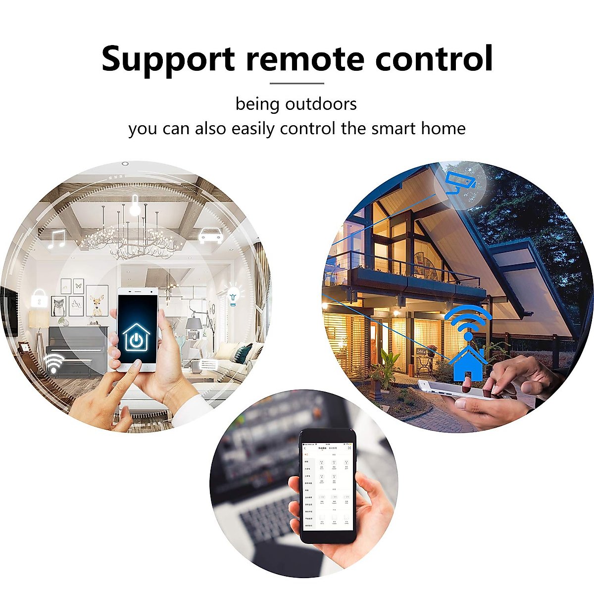 Smart Power Strip, WiFi Surge Protector, Voice Control Compatible with Alexa & Google Assistant, 4 AC Outlets 4 USB Port, APP Individual Control, Timer Schedule
