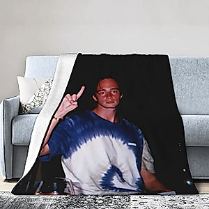 Drew Starkey Ultra-Soft Micro Fleece Throw Blanket Warm Comfortable Versatile Blanket for Sofa and Travel