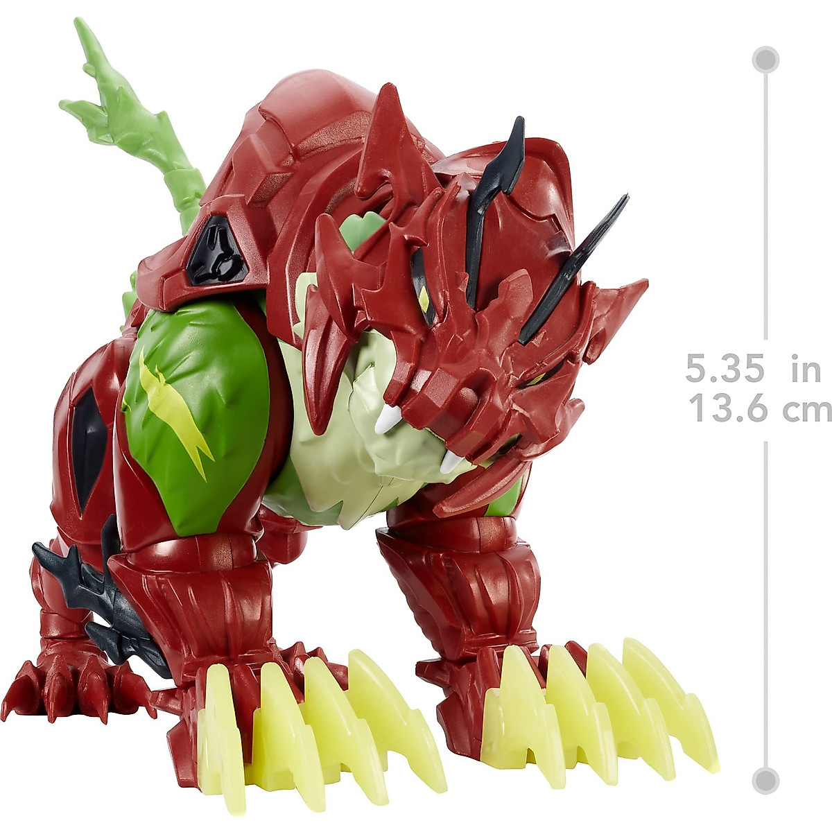 Masters of the Universe Action Figure Battle Cat with Power Attack Move and Saddle, Toy Character Collectible