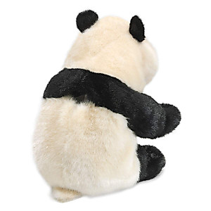 Giant Panda Cub hand puppet, Black, White