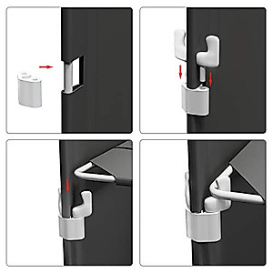 KOUSI 60-Pairs Shoe Rack for Entryway Shoe Storage Space Saver Plastic Shoe Organizer Narrow Standing Expandable for Heels, Boots, Slippers,Black