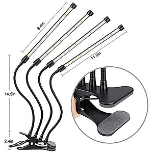 EZORKAS Full Spectrum LED Grow Light,