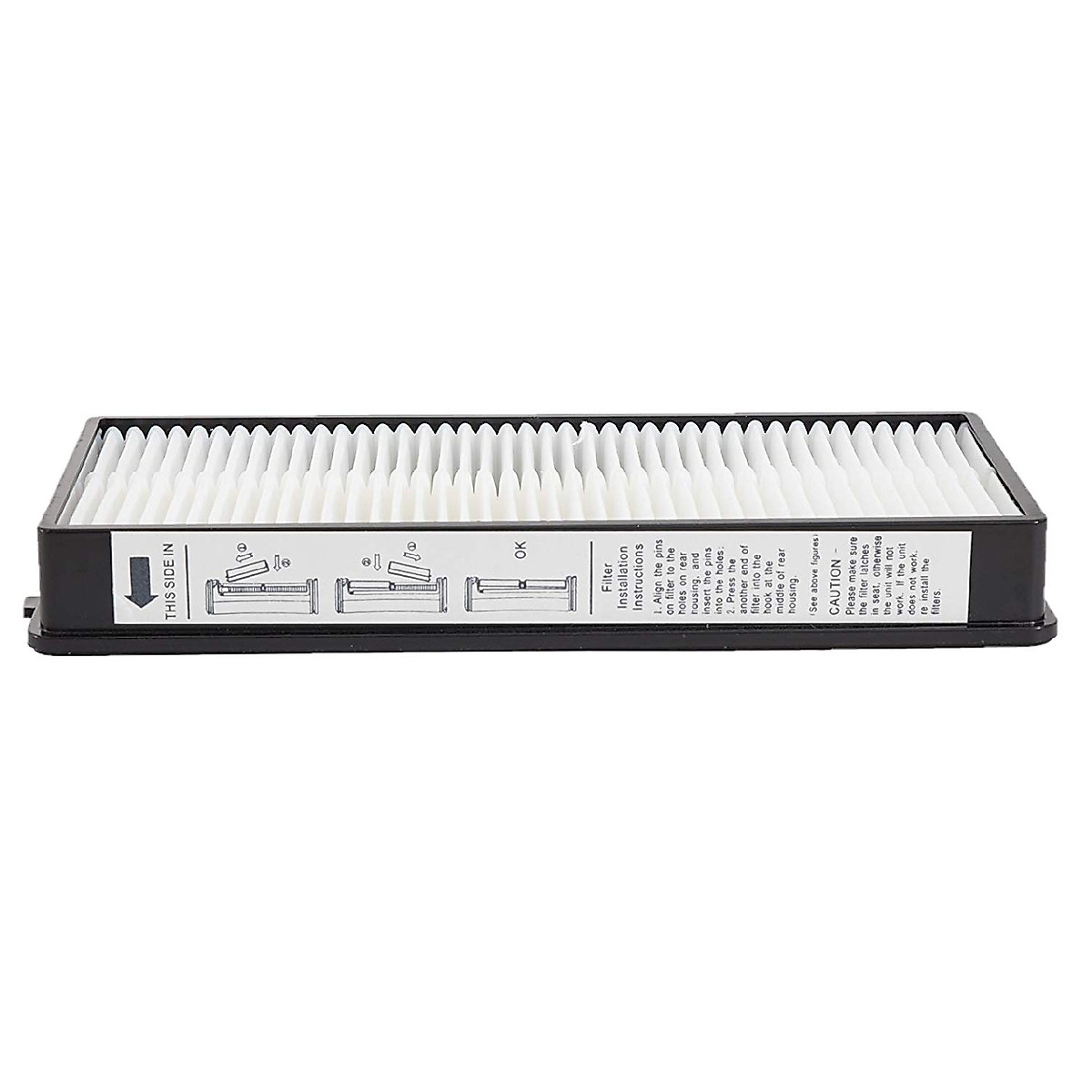 LifeSupplyUSA HEPA Filter Replacement Set Compatible with HoMedics AT-OFL Tower Air Units AT-PET01, AT-PET02, AR-15, AR-25, AR-35, AR-45