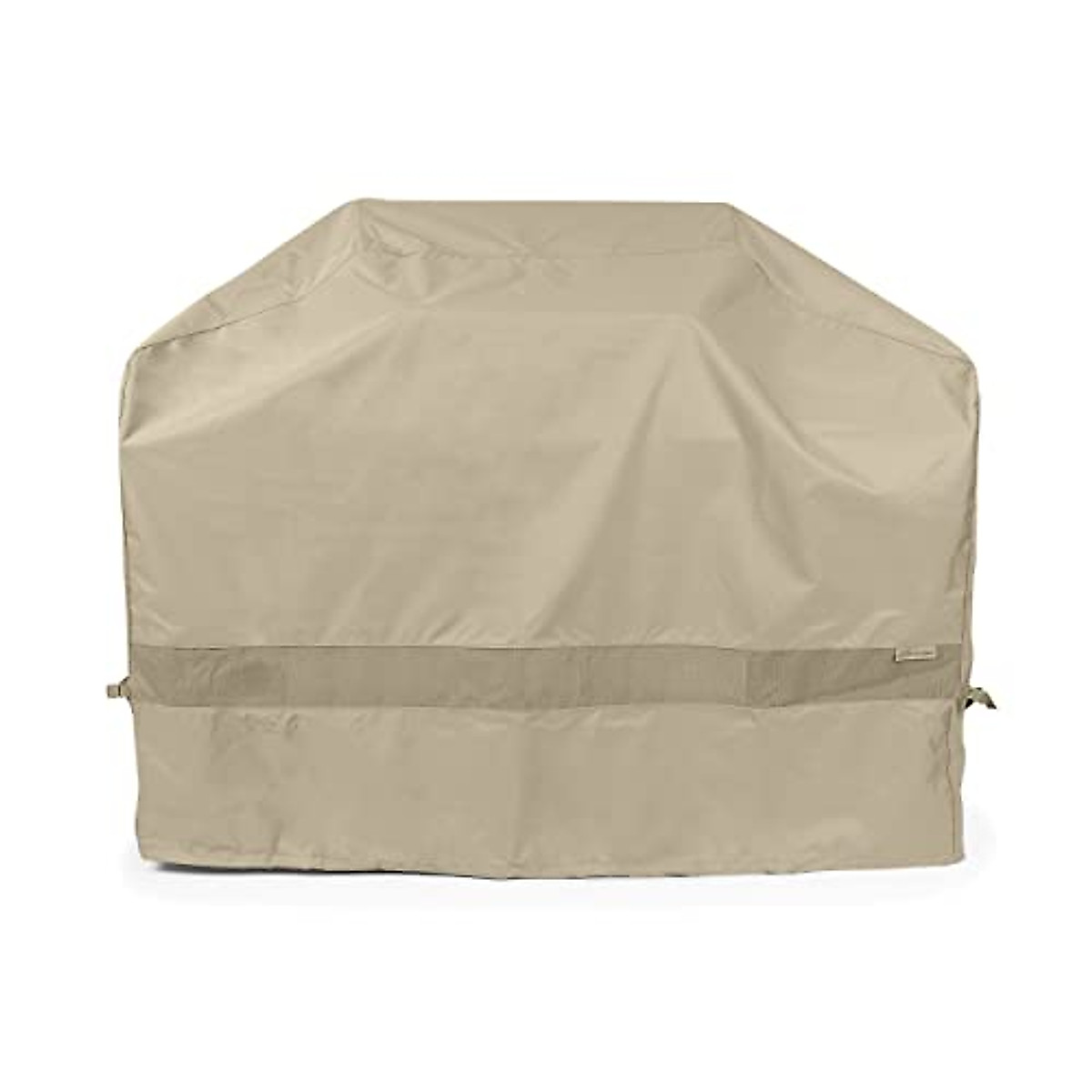 Covermates Grill Cover – Weather Resistant Polyester, Adjustable Drawcord, Mesh Vent, Grill and Heating-Khaki