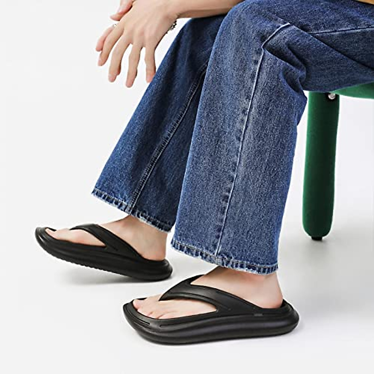 successthop Women's Sandal - Lightweight Orthotic Flip Flops with Arch Support Soft Pillow Thong Sandals Ultra Soft Comfort Sandals