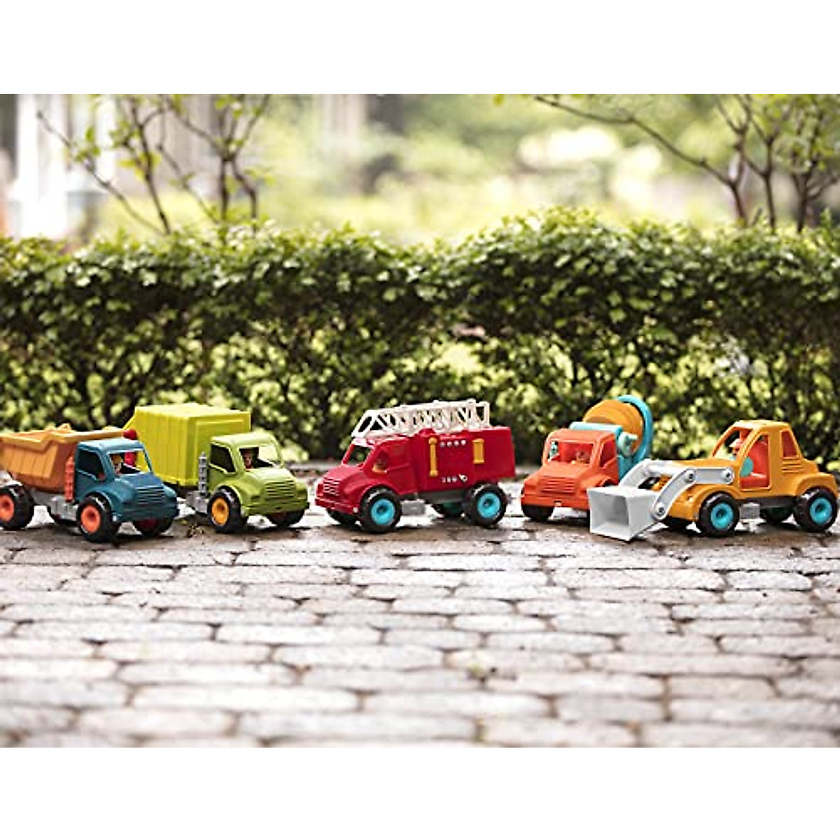 Battat – Yellow Dump Truck – Classic Toddler Trucks – Kids Construction Toys – Soft Rubber Wheels – 18 Months + – Dump Truck