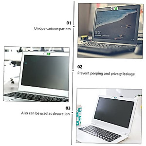 SOLUSTRE Computer Camera Computer Camera Computer Camera 9pcs Slide Webcam Phone Butterflies Adhesive Web Cover Ornament Laptop with Pattern Blocker Camera Computers Laptops Pc Camera Pc Camera