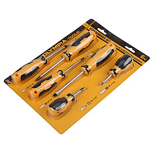 Olympia Tools 6 Pc Screwdriver Set, 87-141