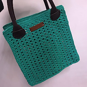 Blue Lace Cotton Yarn Crochet Lace Line for Knitting Scarf Bags Basket Sweater Accessory Yarn 100g