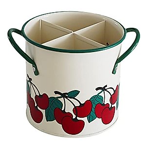Yalych Utensil Caddy Chopstick Holder Binaural Handles Flatware Chopsticks Box for Household Pen Holder