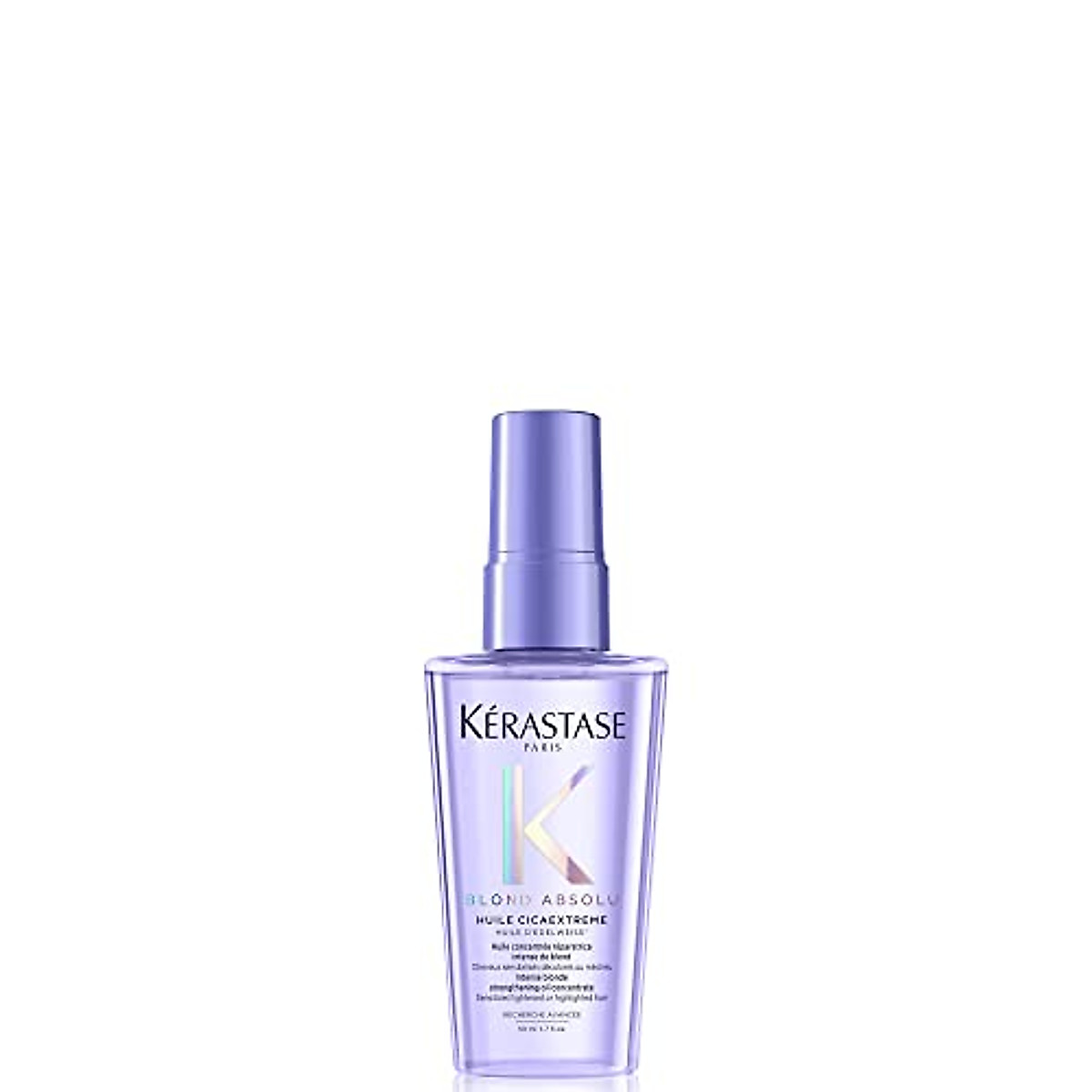 KERASTASE Blond Absolu Cicaextreme Strengthening Hair Oil | For Damaged, Bleached and Highlighted Hair | Repairs and Strengthens | With Hyaluronic Acid & Edelweiss Flower | 1.7 Fl Oz
