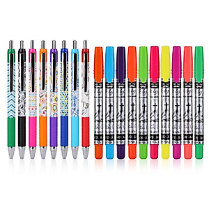 Mr. Pen- Bible Journaling Kit, 18 Pack (10 Bible Gel Highlighter, 8 Bible Pens), Bible Highlighters and Pens No Bleed, Gel Highlighters, Bible Pens, Bible Pens and Highlighters No Bleed, Gifts, Gift