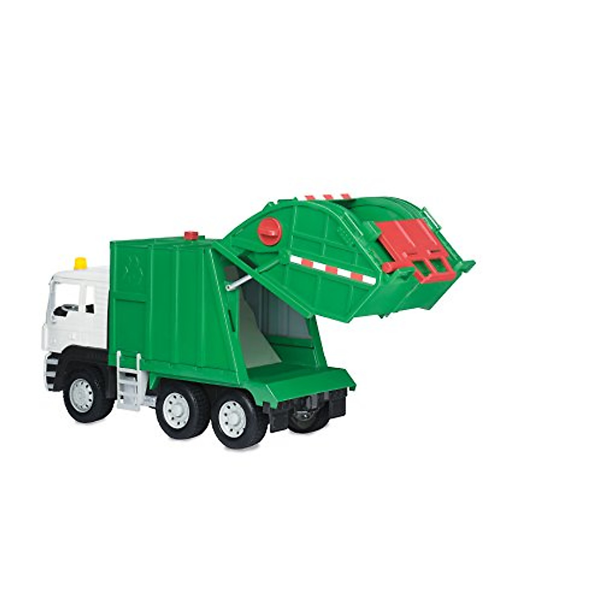 Driven by Battat – Large Toy Recycling Truck For Kids – Toy City Vehicle – Lights & Sounds Toy Truck – Movable Parts – 3 Years + – Standard Green Recycling Truck
