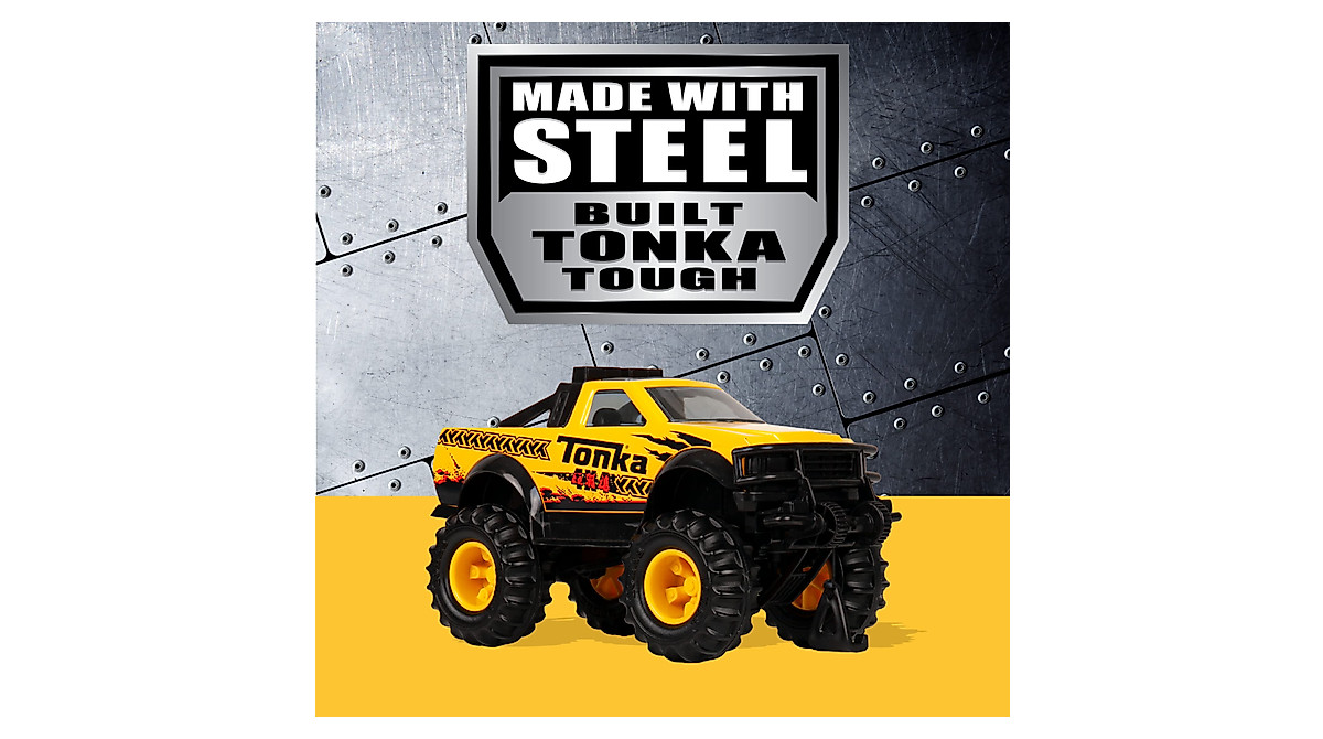 Tonka Steel Classics 4x4 Pickup Truck - Durable & Fun