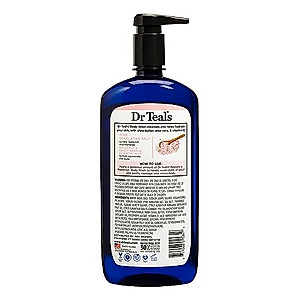 Dr. Teal's Pink Himalayan Body Wash, Restore and Replenish with Pure Epsom Salt and Essential Oils, 24 Fl Oz