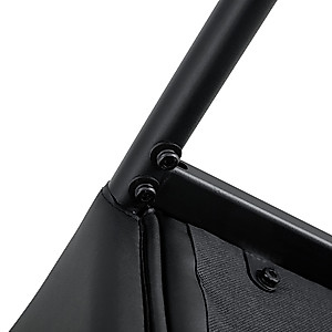 Dining Chairs Set of 2 Leather Upholstered Side Chairs Modern Barstool Dining Counter Height Chair for Living Room Dining Room Kitchen, Bedroom, Black