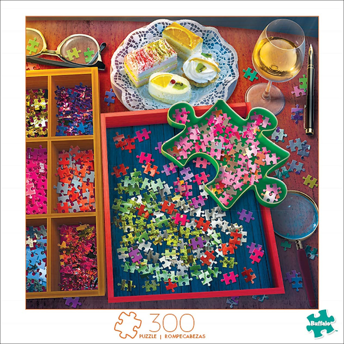 Buffalo Games - Relaxing with a Puzzle - 300 Large Piece Jigsaw Puzzle