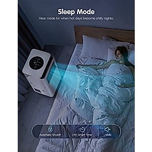 Portable Air Conditioners,Grelife 8000BTU 4-in-1 AC Unit with Fan,Heat&Dehumidifier,Powerful Cooling up to 350 sq.ft,Portable AC with Smart/Sleep Mode,LED Display,Remote Control,48dB Quiet,24H Timer