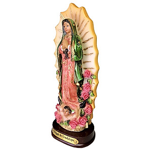 Virgen De Guadalupe 6" Inch Statue 24 Pcs Religious Figure