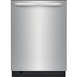 Frigidaire FDSH4501AS 24" Built-In Dishwasher EvenDry ESTAR 5 Cycles