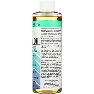 Home Health Castor Oil Cold Pressed & Cold Processed, 8 Oz