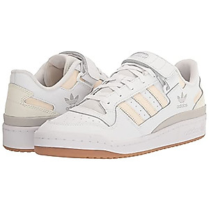 adidas Originals Women's Forum Low Sneaker, FTWR White/Ecru Tint/Gum 3, 11