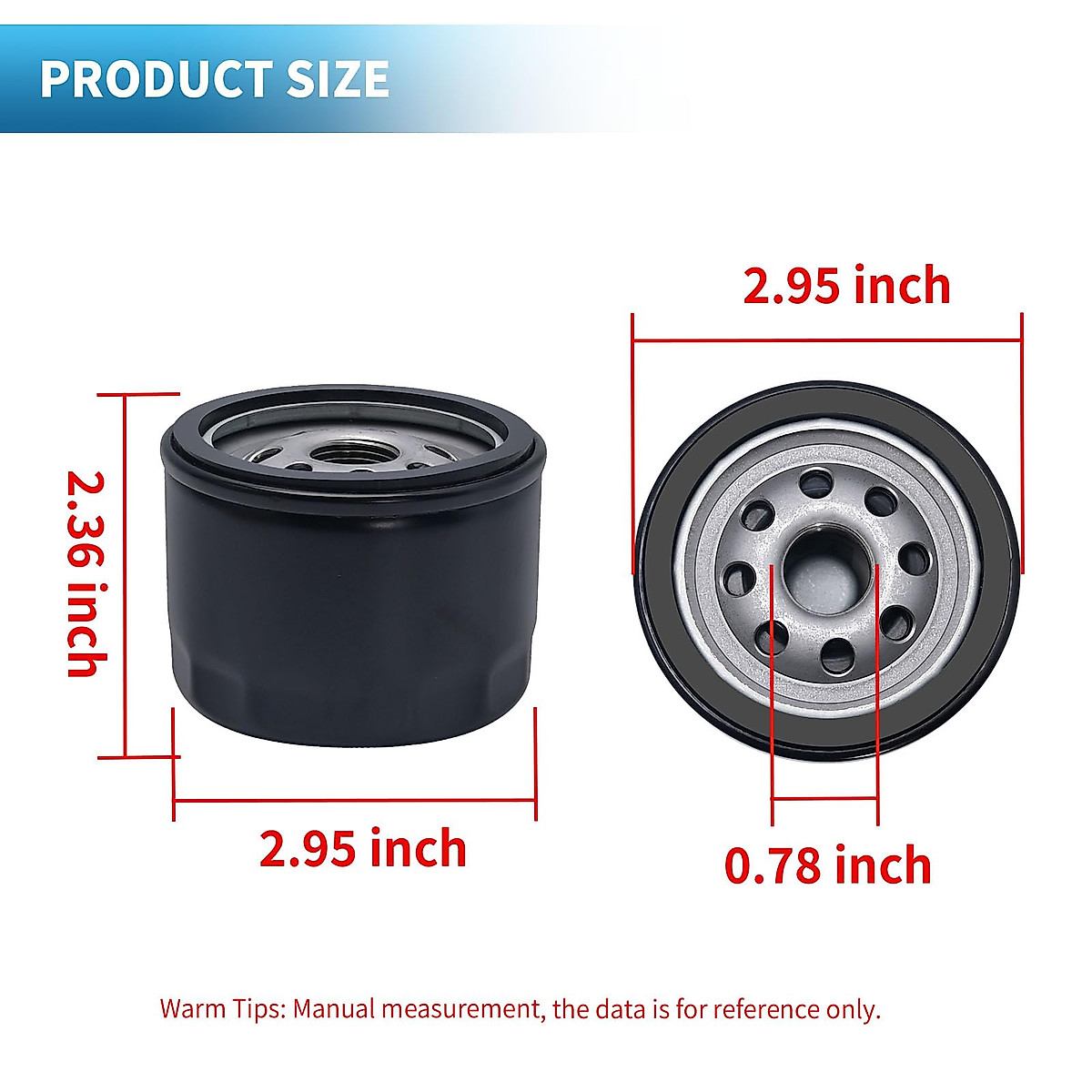 SYOWADA 951-12690 Oil Filter Replacement For MTD 178-L0 178-L0-11 178-LU, 751-11501 Oil Filter With Spark Plug Replacement For 4P90JT 4P90JU 4P90JUA