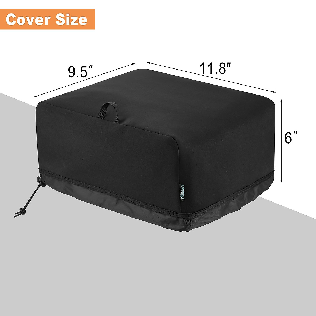 Beautyflier Ice Makers Cover for Portable Countertop Ice Maker Machine, Ice Maker Insulation Cover Compatible with 26-34lbs Ice Maker Machine, Waterproof & Dustproof (Ice Maker Not Included)