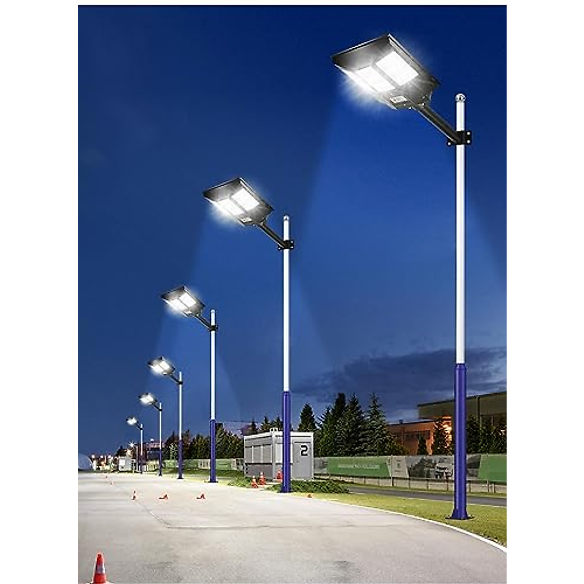 Commercial Solar Street Light Parking Lot Road Lamp