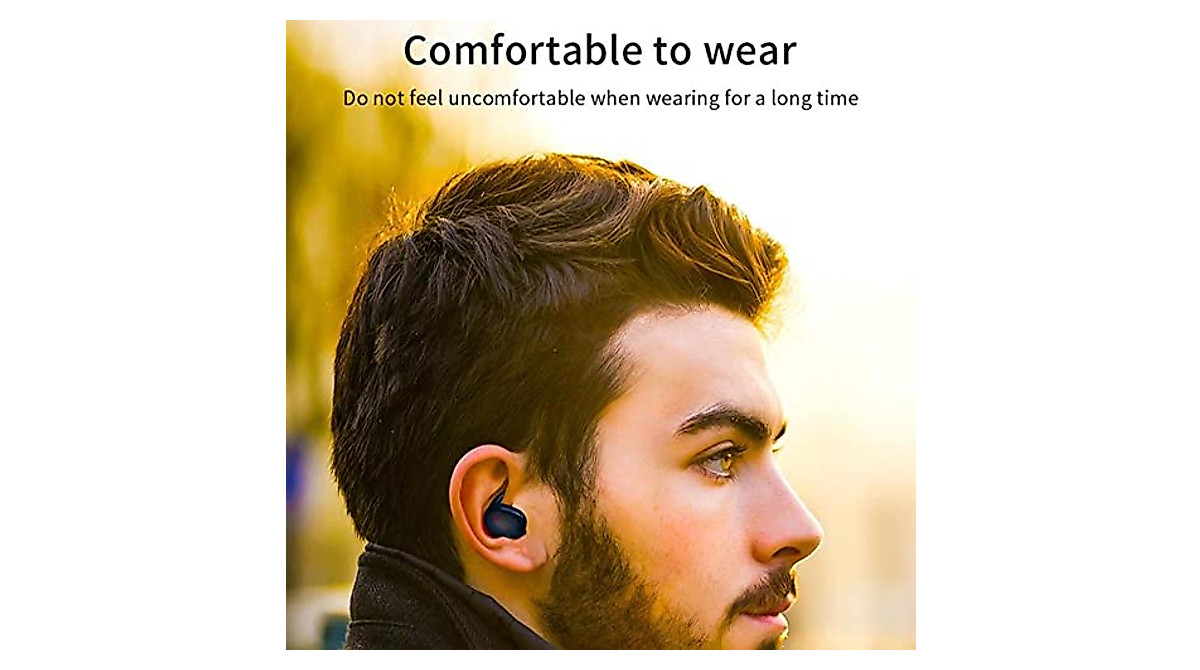CZQIKEDA Wireless Bone Conduction Headphones - Waterproof & Long ...