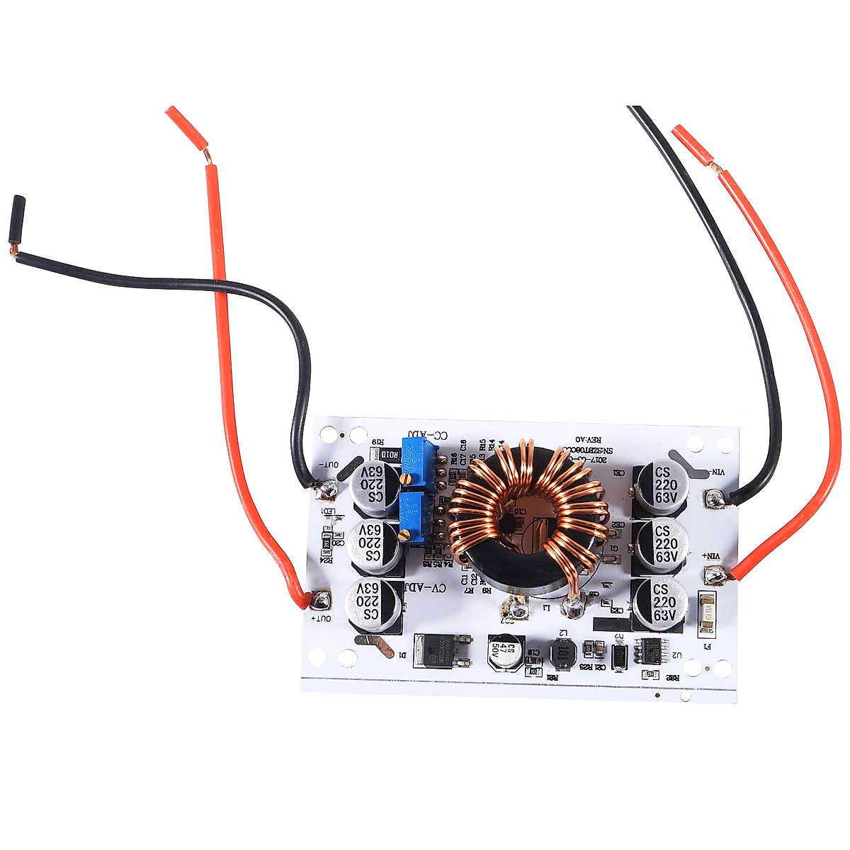 Aobao 2pcs 600W Constant Current Boost Converter DC-DC 10V-60V to 12-60V 10A Booster Constant Voltage Converter Module Step-up Constant Current Power Supply Module