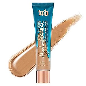 Urban Decay Hydromaniac Tinted Moisturizer - Dewy Medium Coverage Foundation - 24HR Hydration - With Kombucha Filtrate + Marula Oil - Lightweight Healthy Glow – Vegan - 51 Medium Neutral - 1.1 Fl. Oz