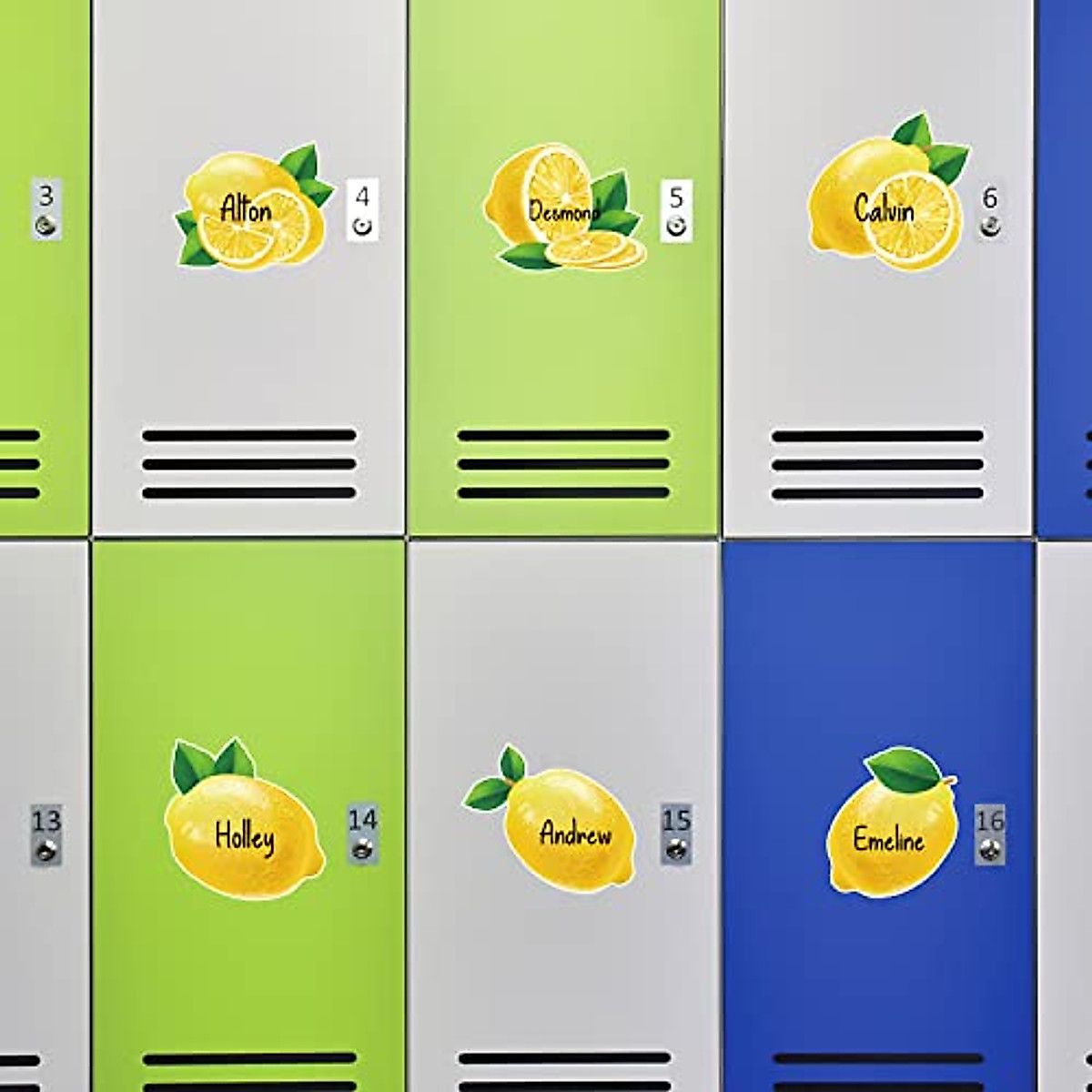 45 Pcs Lemon Cutouts for Summer Bulletin Board Lemon Accents Back to School Classroom Decorations