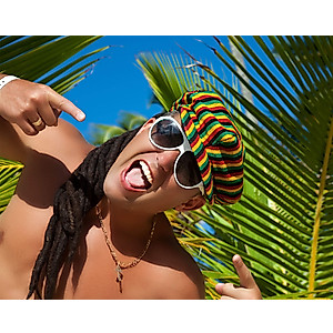 Jamaica Me Crazy Scented Freshies 2-Pack, Lone Star Candles, A Delightfully Whimsical Summer Favorite, 2-Color Palm Tree and Pineapple, Air Freshener, Car Freshener, Strongly Scented Aroma Beads