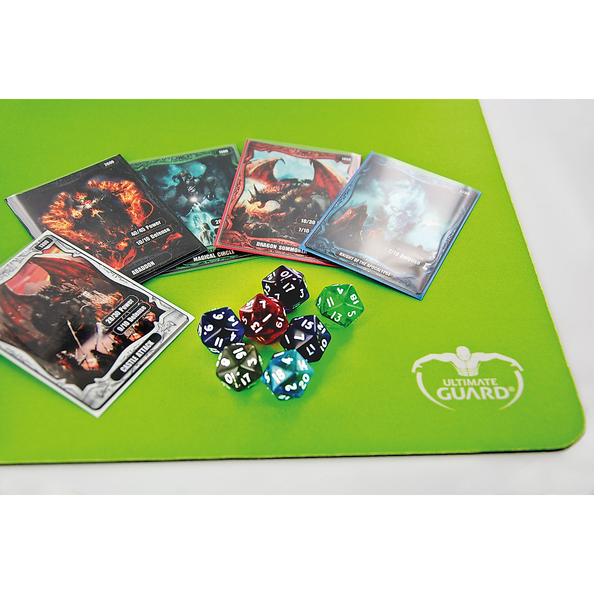 Ultimate Guard Play-Mat, Monochrome Light Green