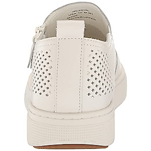 Propét Womens Kate Sneaker, White, 7.5 Wide US