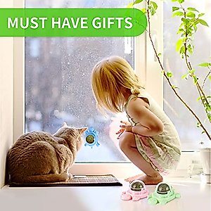 Catnip Ball ‖ Catnip Balls for Cats Wall: silvervine for Cats, 3-Piece Silvervine Catnip Cat Toys for Indoor Cats, Edible Cat nips Organic Ball, Cute Silvervine Cat Toy